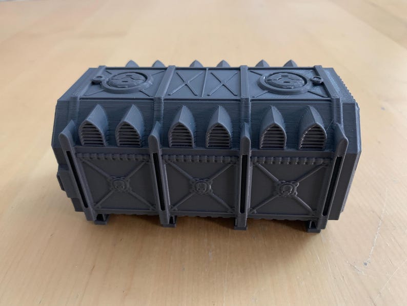 Grimdark Armored Containers – 28mm Terrain for Warhammer 40k | 1–10 ...