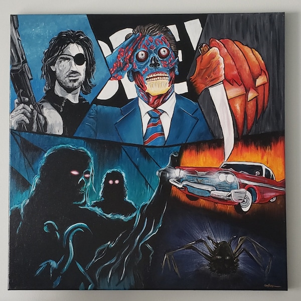 John Carpenter Christine Canvas - Etsy
