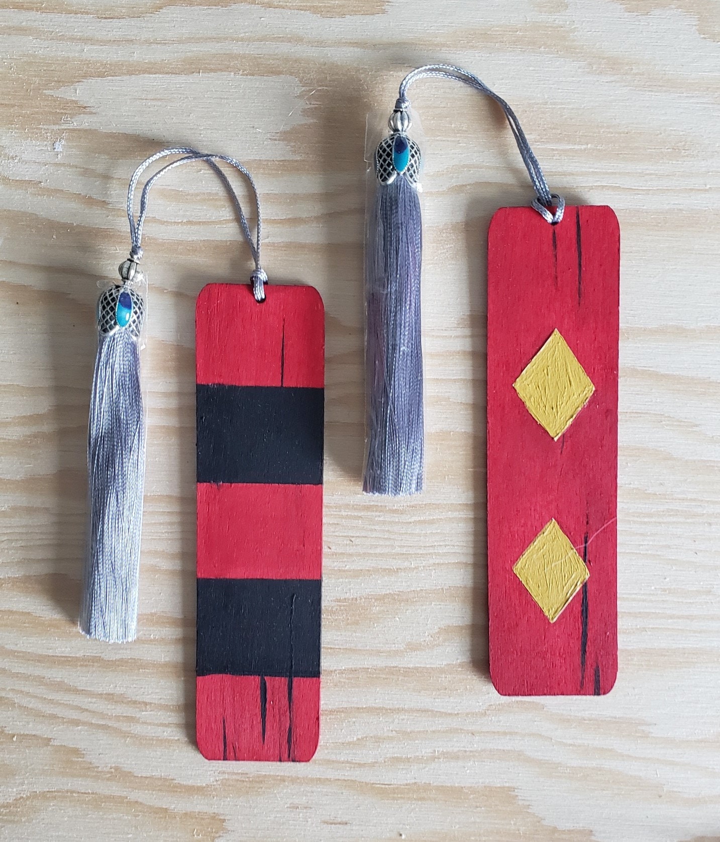Studio Ghibli-spirited Away-bath Token-wooden Bookmark-hand Painted-red ...
