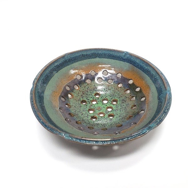 Pottery Berry Bowl - Etsy