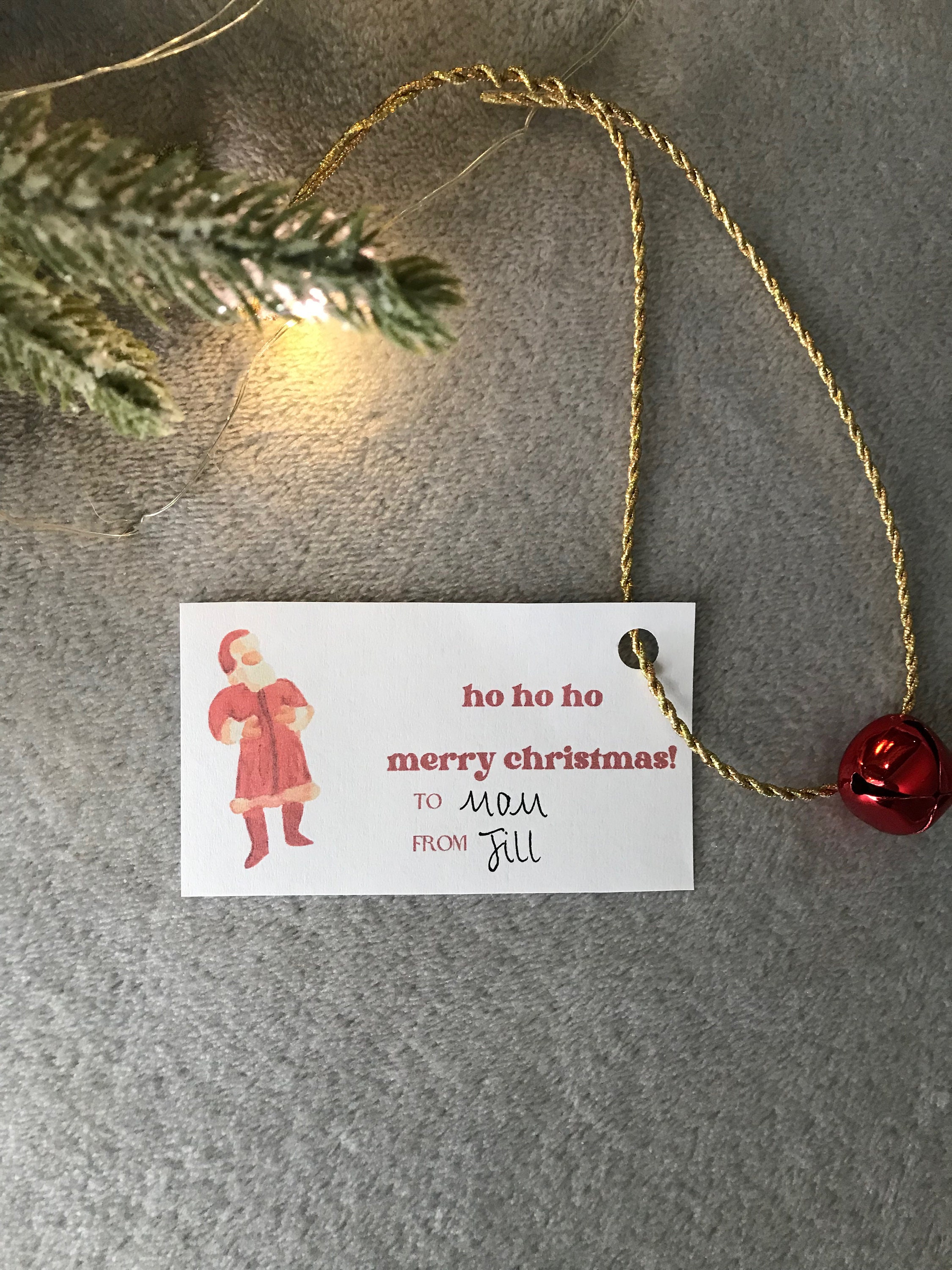 Printable Minimalist Christmas Gift Tags - Etsy