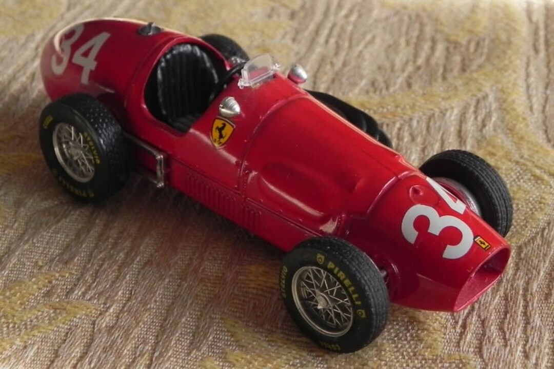 MODELLING Brumm 1/43 R035: Ferrari 500 F2 1952 N. 34 - Etsy