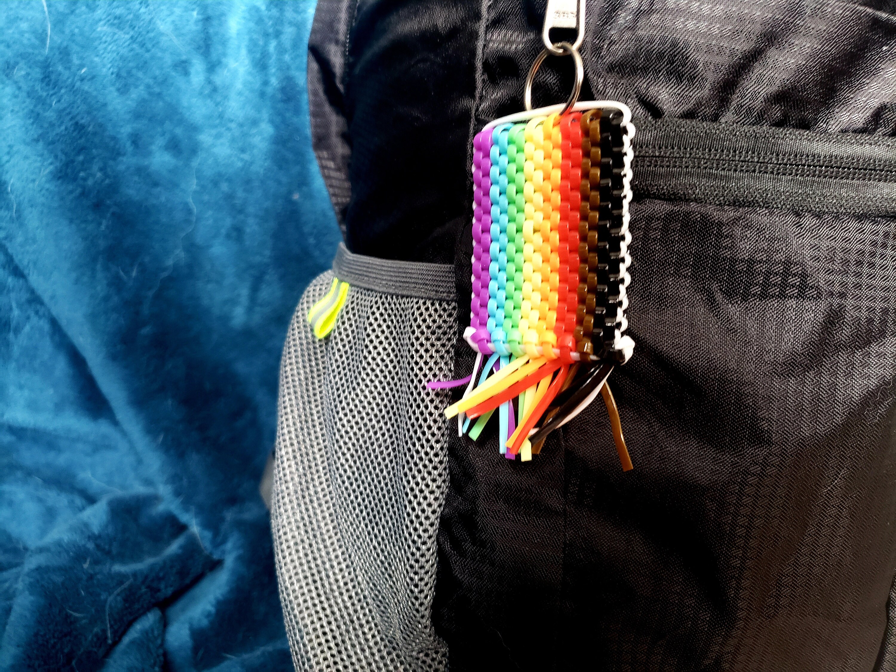 Pride Flag Braided Keyrings Boondoggle Keychain Gimp Plastic - Etsy Canada