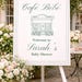 Café Bébé Ralph's Coffee Welcome Sign Baby Shower Digital Canva ...