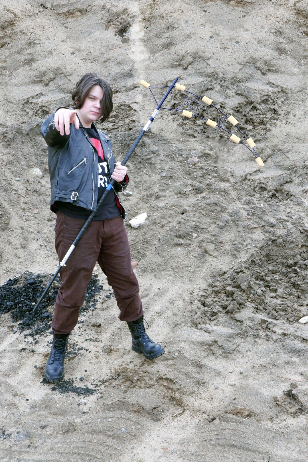 Fire Scythe Foldable Prop for Performance and Dancers Easy in Use /7 ...