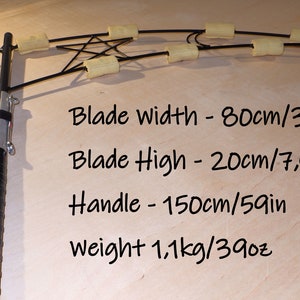 Fire Scythe Prop | Foldable Kevlar Blade for Performers & Dancers - Etsy