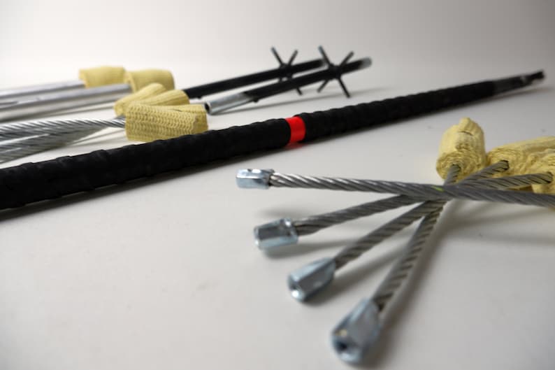 2in1 LED and Fire Dragon Staff, Collapsible Travel Staff - Etsy