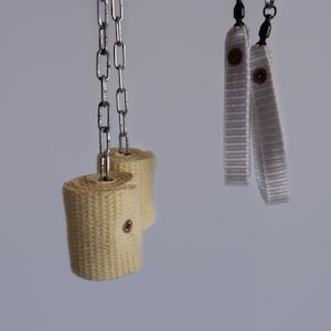 Simple Fire Poi Ultra Light PAIR TRAVEL FRIENDLY Gift for Performers ...