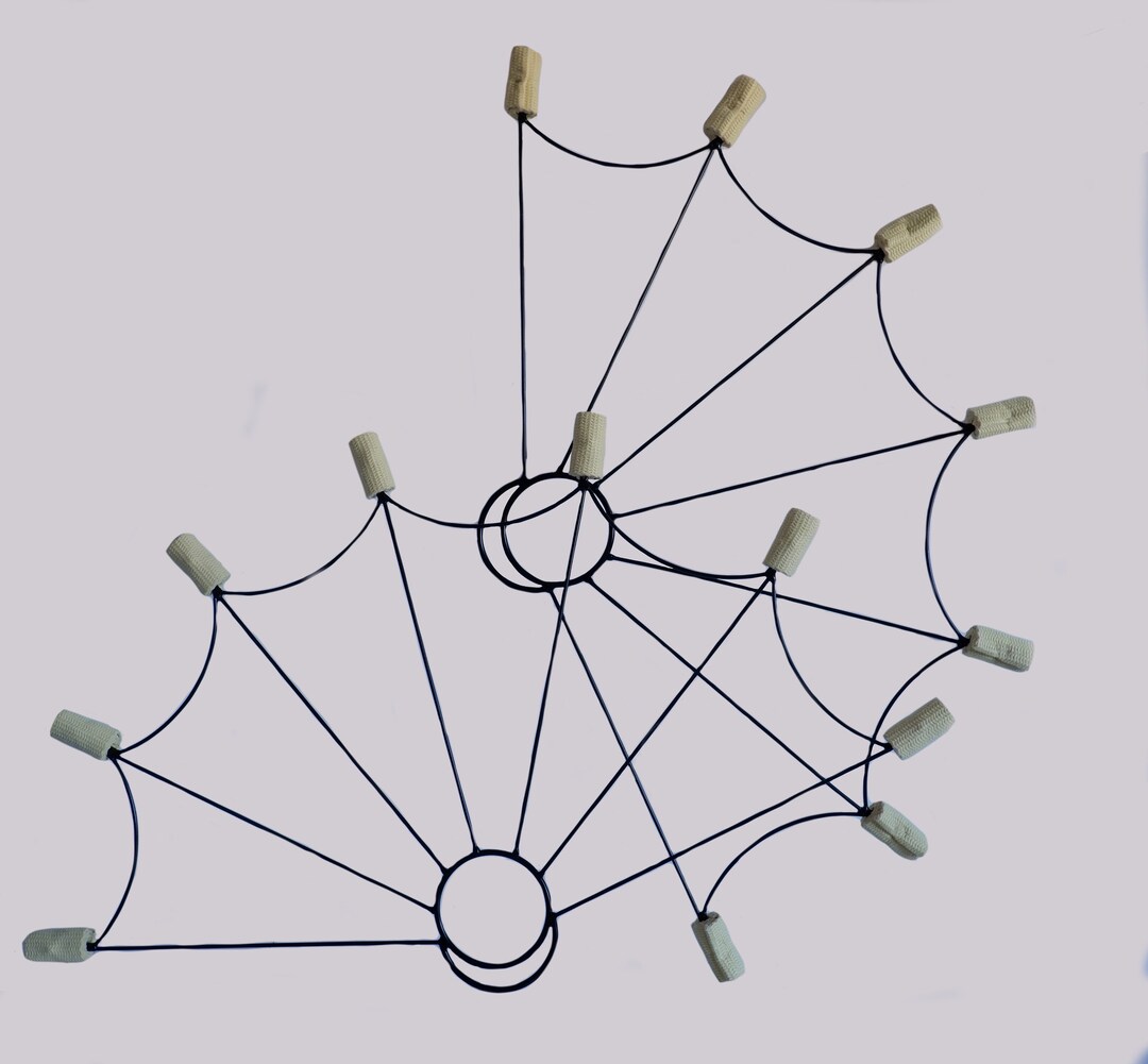 Fire Fans SPIDER WEB- 3 Different Types Gift for Performancers Belly ...