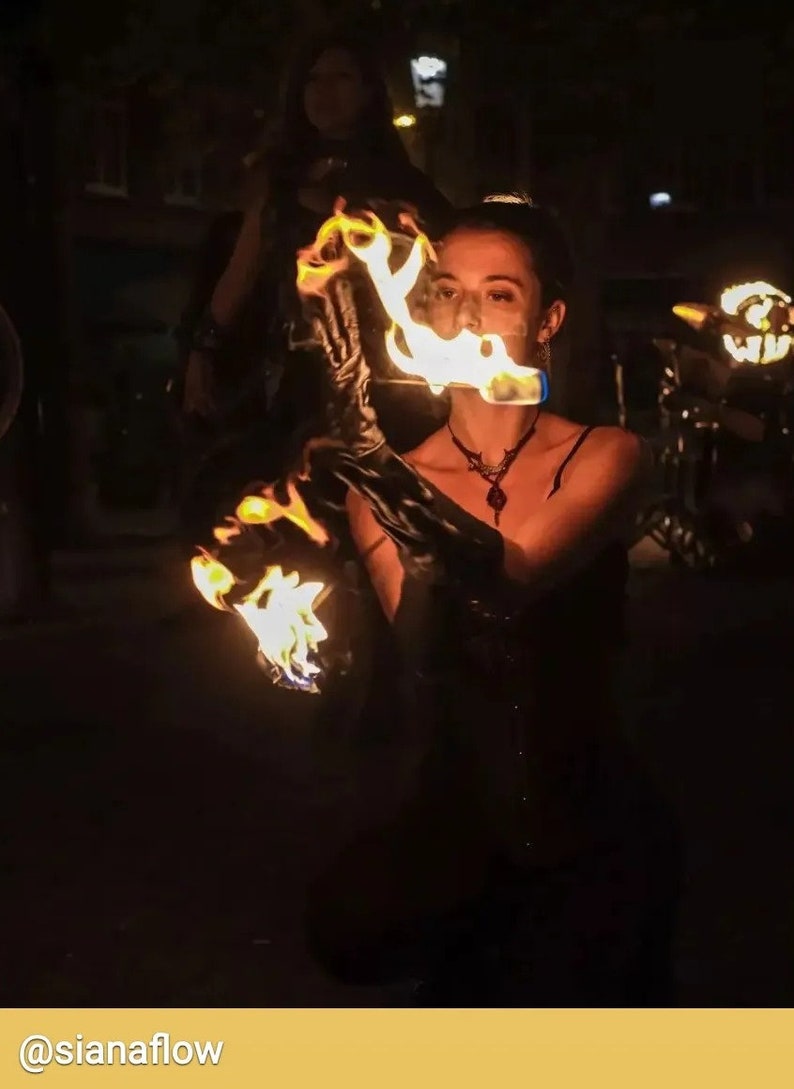 Kevlar Palm Torches – Fire Dance & Flow Arts Props (pair) - Etsy