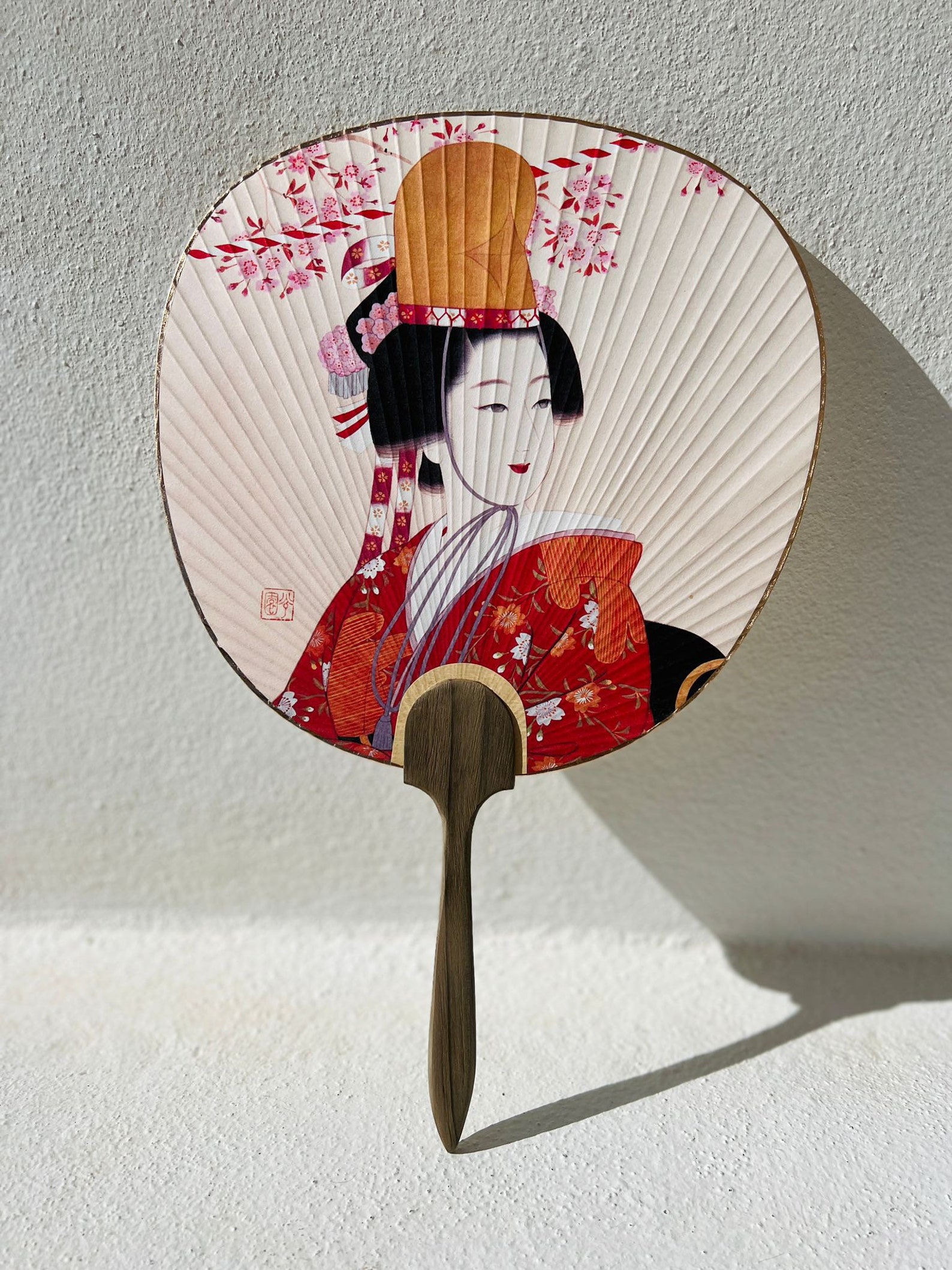 Uchiwa Fan Abanico Japones Paper Fan Japanese Uchiwa - Etsy