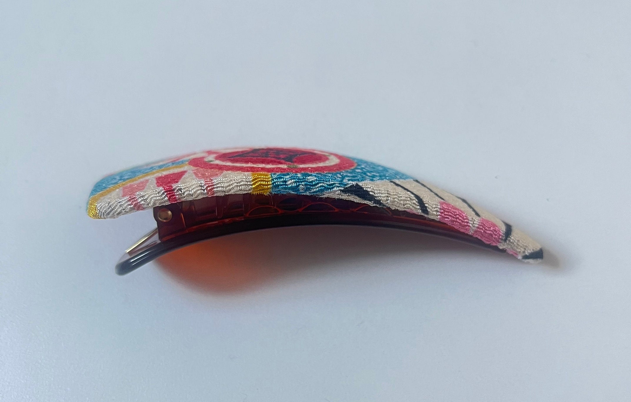 Maxi Side Hair Clip, Barrette Clip, Japanese Hair Clip, Japanese Print ...