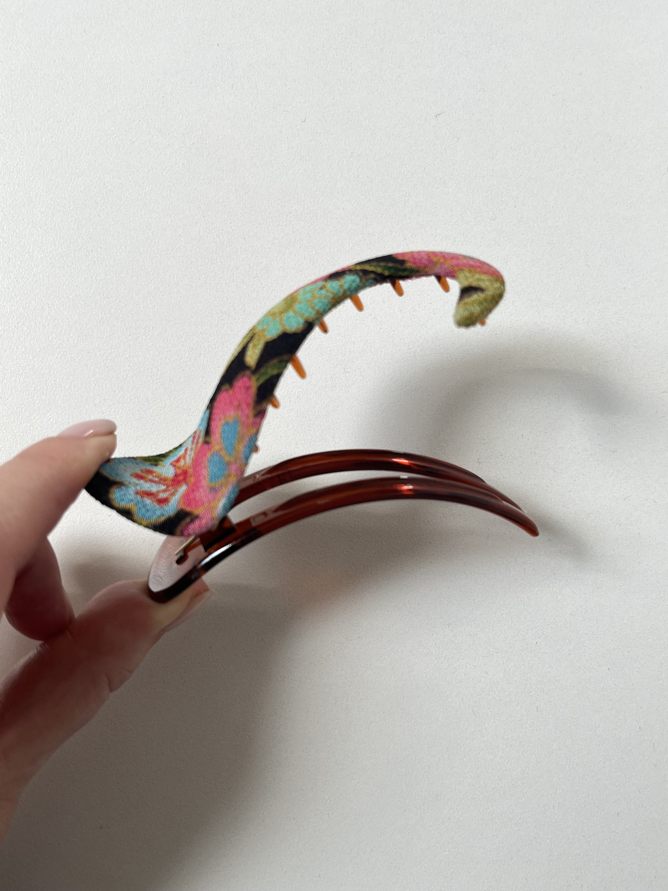 Satomi Hair Clíp, S Shape, Japanese Clip, Kimono Hair Clip, Red Clip ...