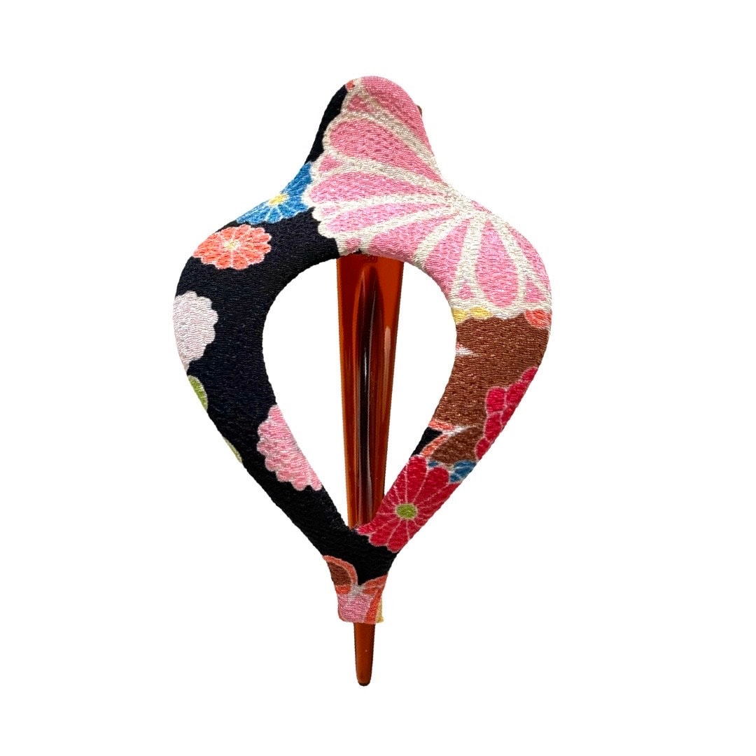 Pink Hair Clip, Hair Claw, Japanese Hair Clip, Kimono Hair, Barrette ...