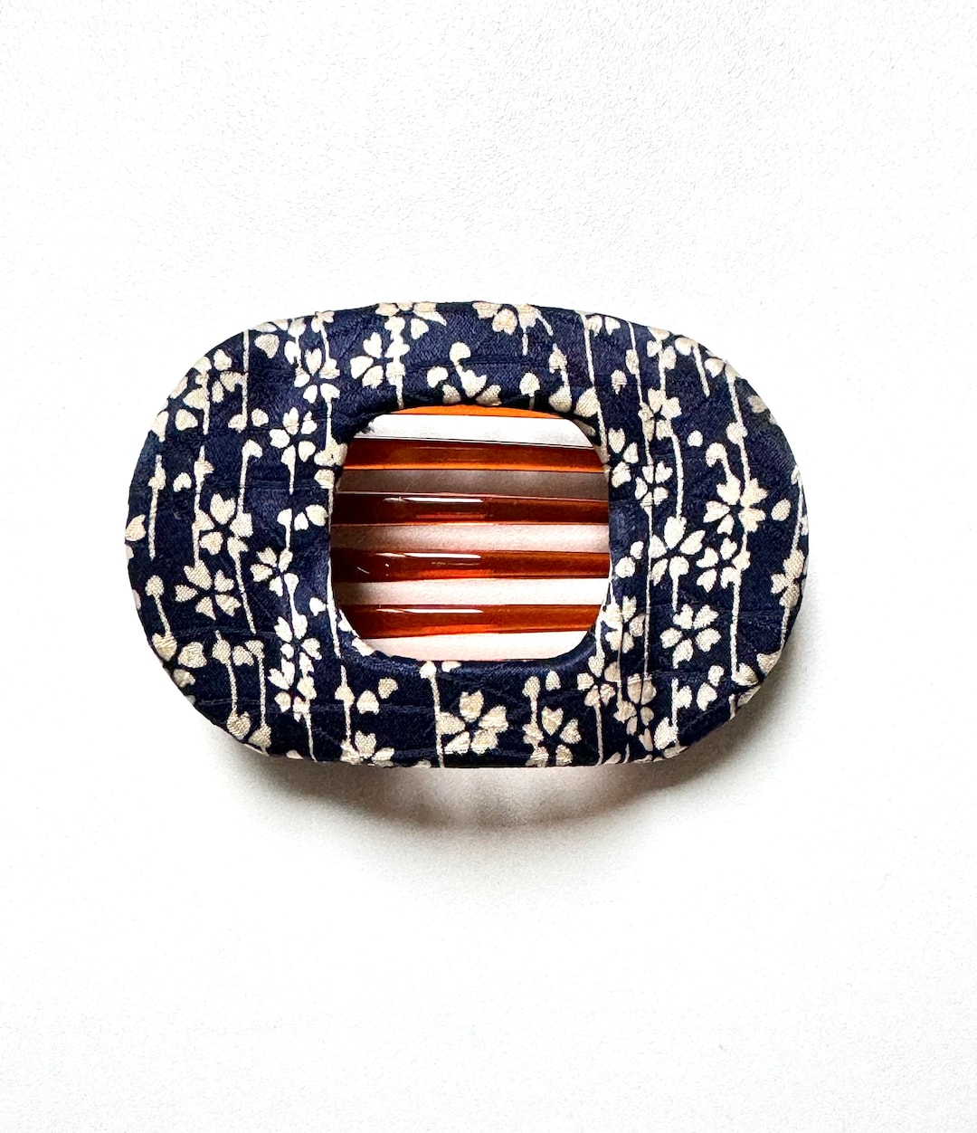 Satomi Clip, Kimono Silk, Thin Hair Clip, Barrette Clip, Japanese Hair ...