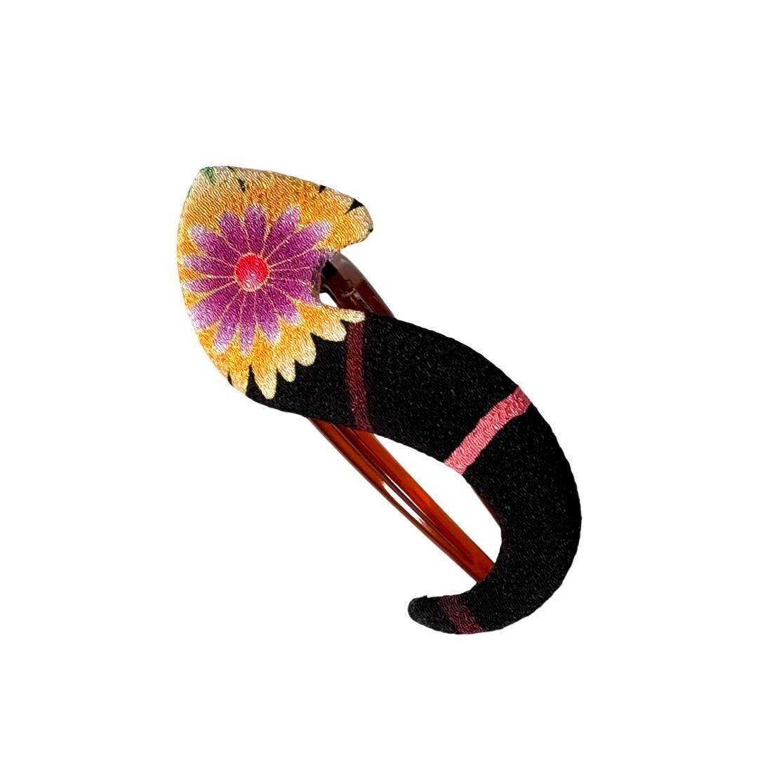 Satomi Clip, Japanese Hair Clip, Retro Style Hair Clip, Hair Claw, S ...