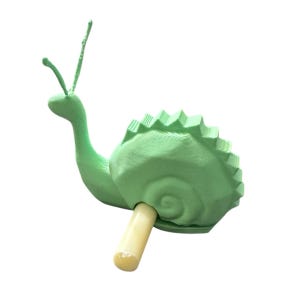 3D Printed Snail Guiro – Musical Animal Sound Toy | Handcrafted Eco ...