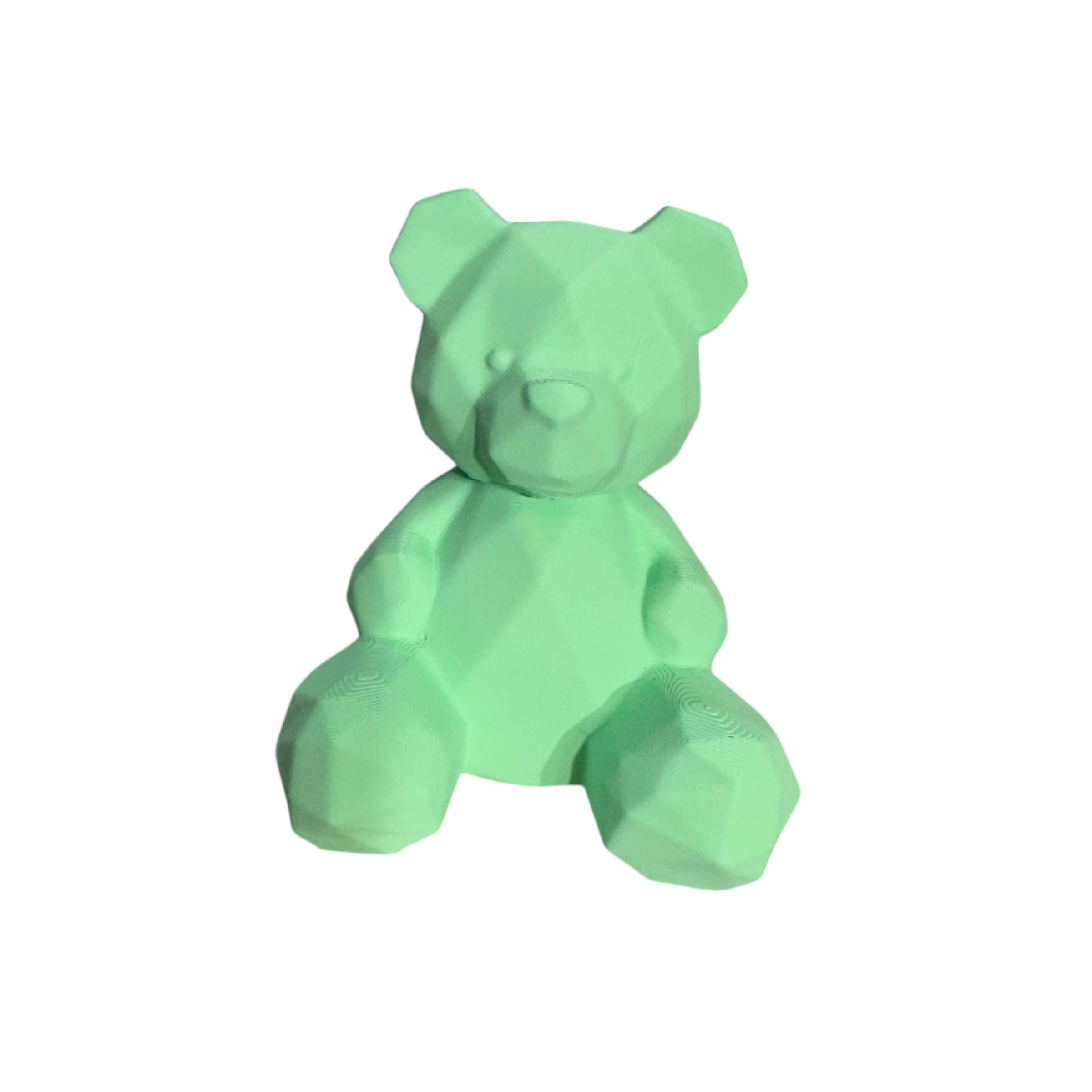 3D Printed Bear Musical Shaker – Mint Green | Handcrafted Musical ...