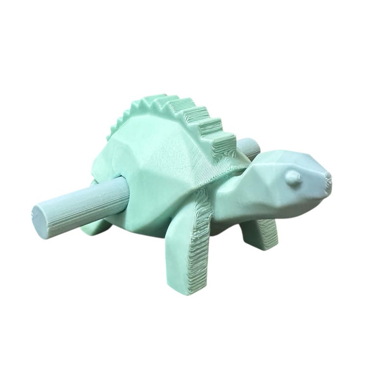 3D Printed Turtle Guiro – Handcrafted Musical Toy | Eco-friendly Sound ...