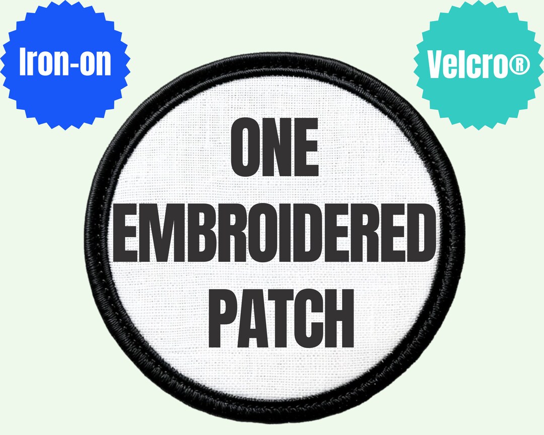 Custom Embroidered Patch - Business Logos, Bands, Military, Tactic ...