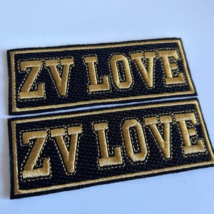 EMBROIDERED Name Tag Patches - Custom Name Tag Iron on & Velcr0 - Uniform Name Patch - Custom ...