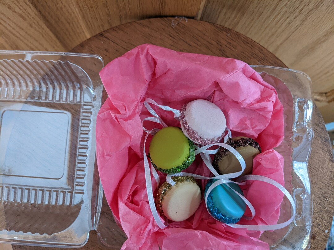 Handmade Macaroon/macaron Cookie Christmas Ornament Holiday Seasonal ...