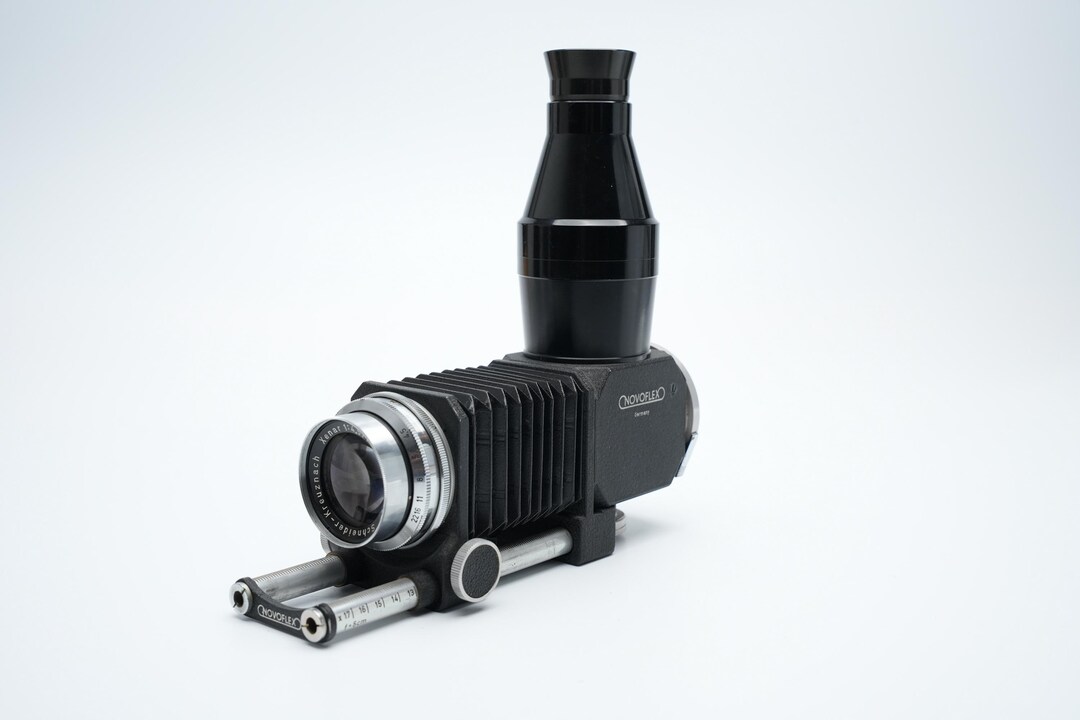 Novoflex Bellows With Schneider-kreuznach Xenar 135mm F/4.5 Macro Lens ...