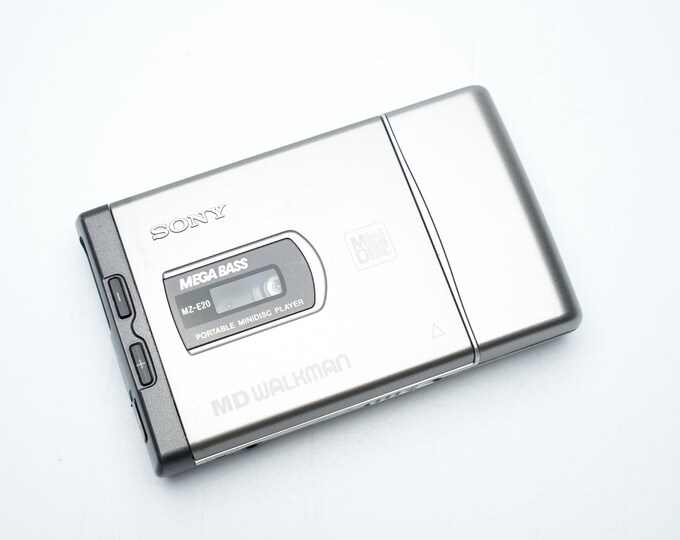 Sony MZ-E20 Minidisc Player – Portable MD Device, Aluminium Body, Mega ...