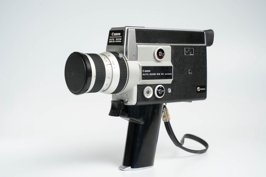 Canon 518SV Super 8 Camera – Classic 1960s Design - Etsy