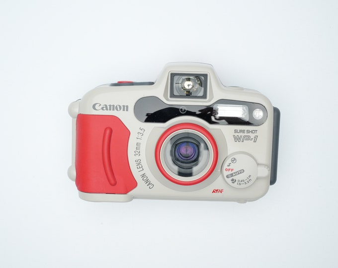 Canon WP-1 Sure Shot Waterproof 35mm Film Camera Mint Professionally ...