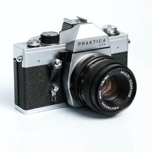 Praktica LTL – Classic 1970s 35mm SLR Camera With Pentacon 50mm F/1.8 ...