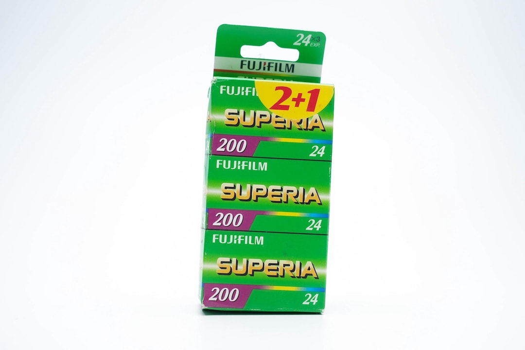 Fujifilm Superia 200 35mm Color Film (expired, Set of 3 Rolls) - Etsy