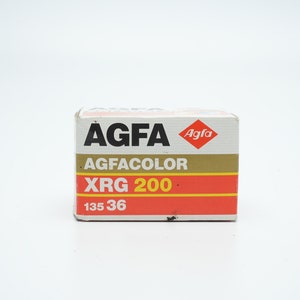 Agfacolor XRG 200 135 36 Expired Film - Etsy