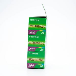Fujifilm Superia 200 35mm Color Film (expired, Set of 3 Rolls) - Etsy