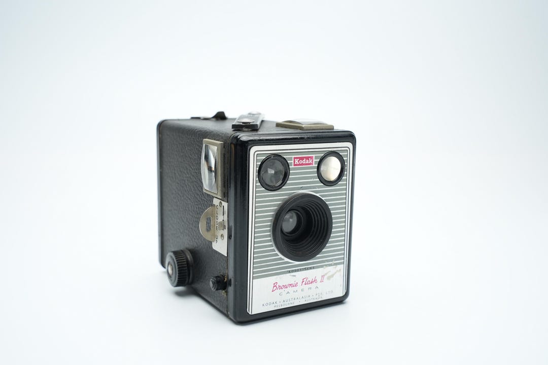 Kodak Brownie Flash II Box Camera - Iconic 1960s Collectible for Film ...