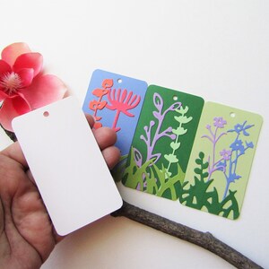 Gift Tags, 4 Rectangle Gift Tags, All Occasion Tags, Bright Colors ...