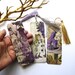 Paper Bookmarks, Alice in Wonderland, Vintage Alice, Purple, Double ...