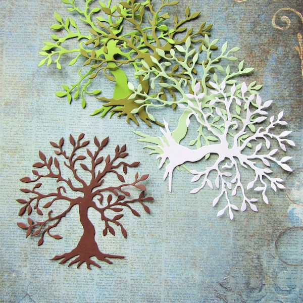 Tree Die Cut - Etsy