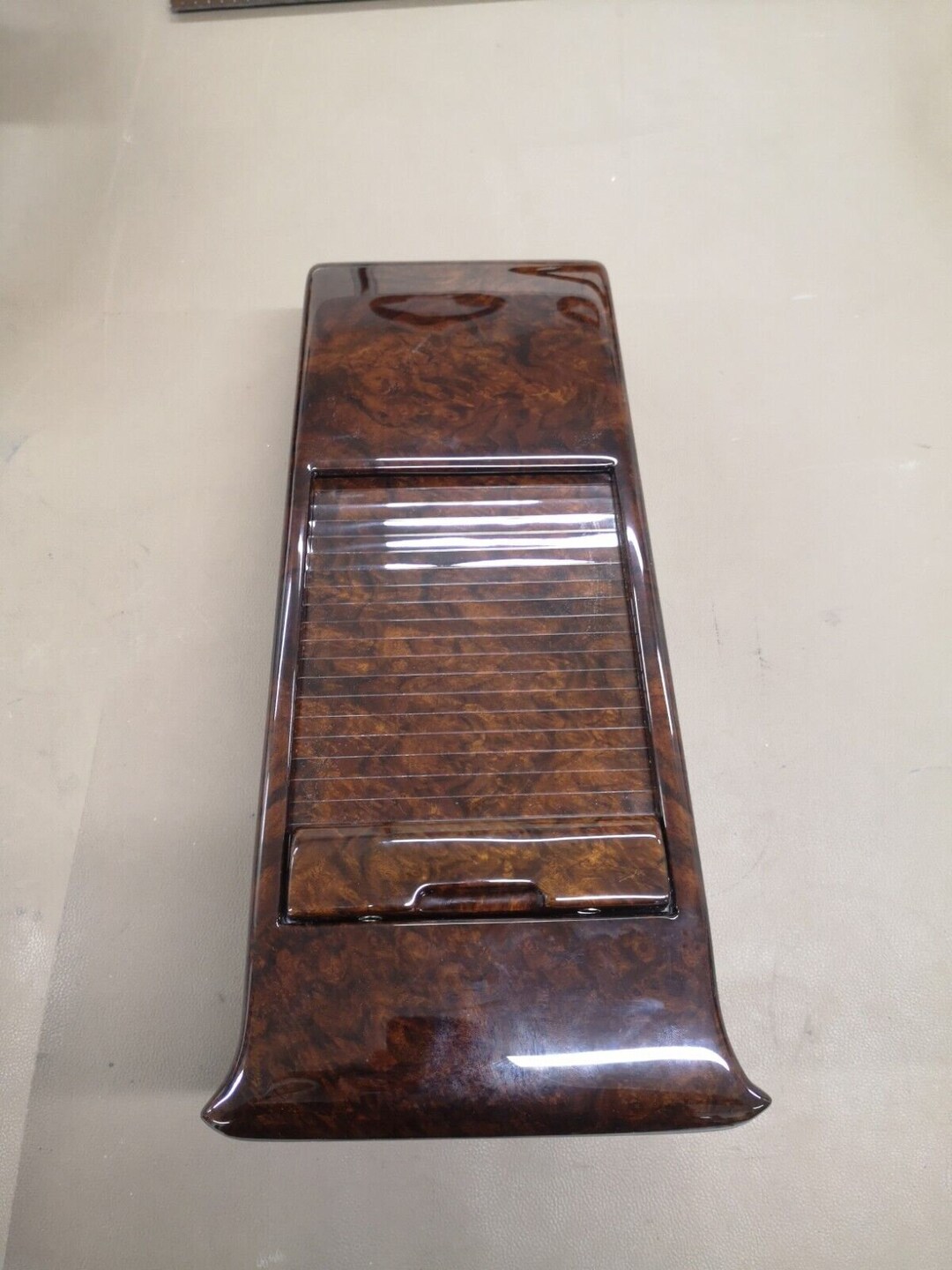 Mercedes W126 Sec Storage Box Rear Center Console Wood Burled Walnut - Etsy
