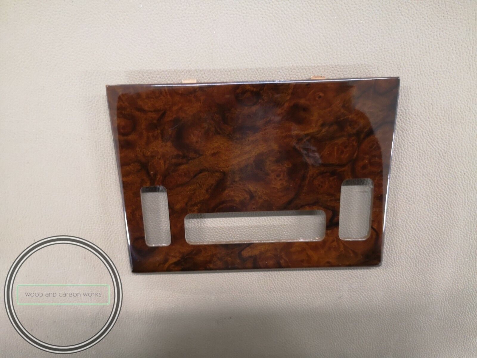 Mercedes R107 Sl Wood Trim Burlwood Burled Walnut Climate Panel 380sl ...