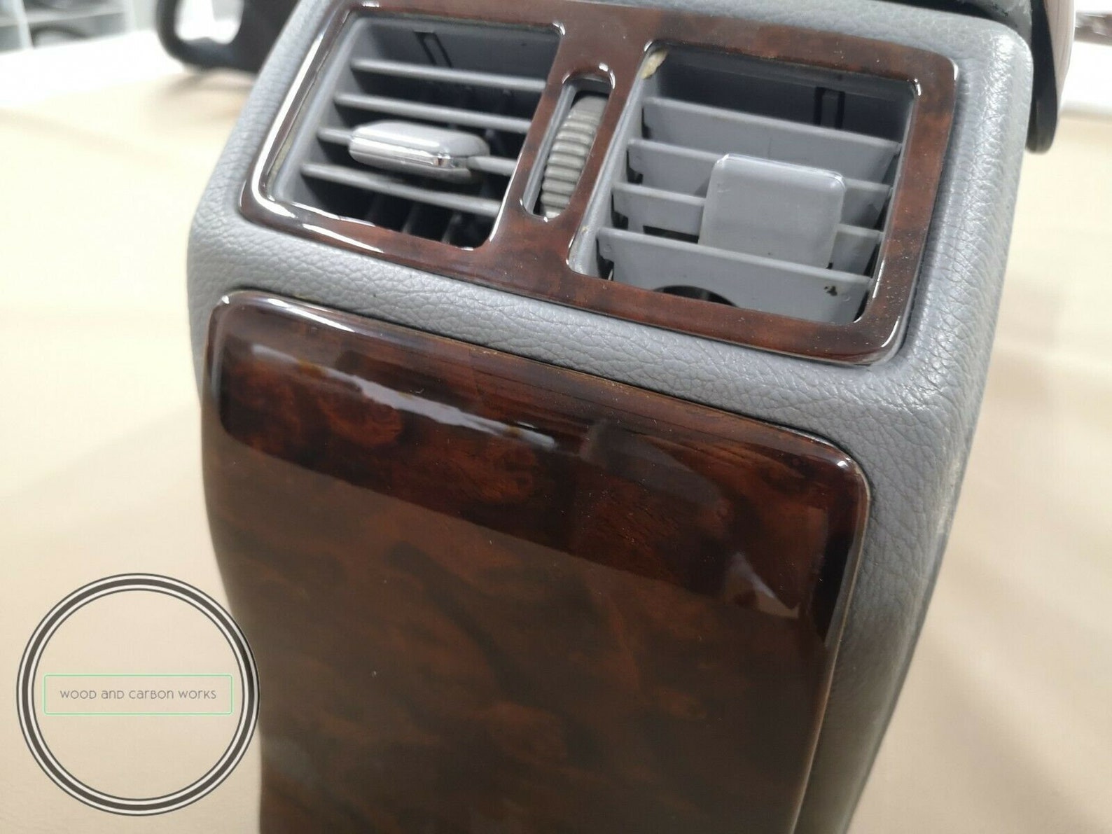 Mercedes W210 E55 Amg Wood Trim Set for Central Piece E320 E430 Burled ...