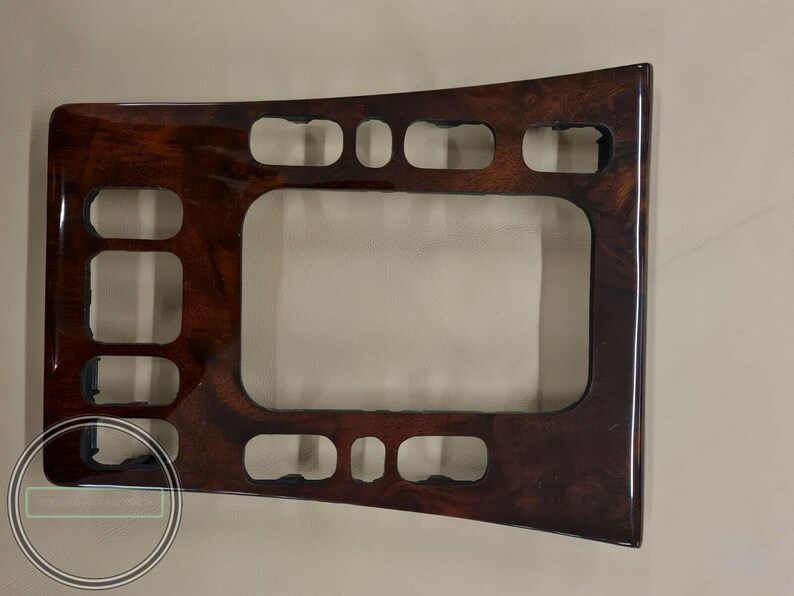 Mercedes W210 Center Console Wood Trim Elegance Center Burled Walnut ...
