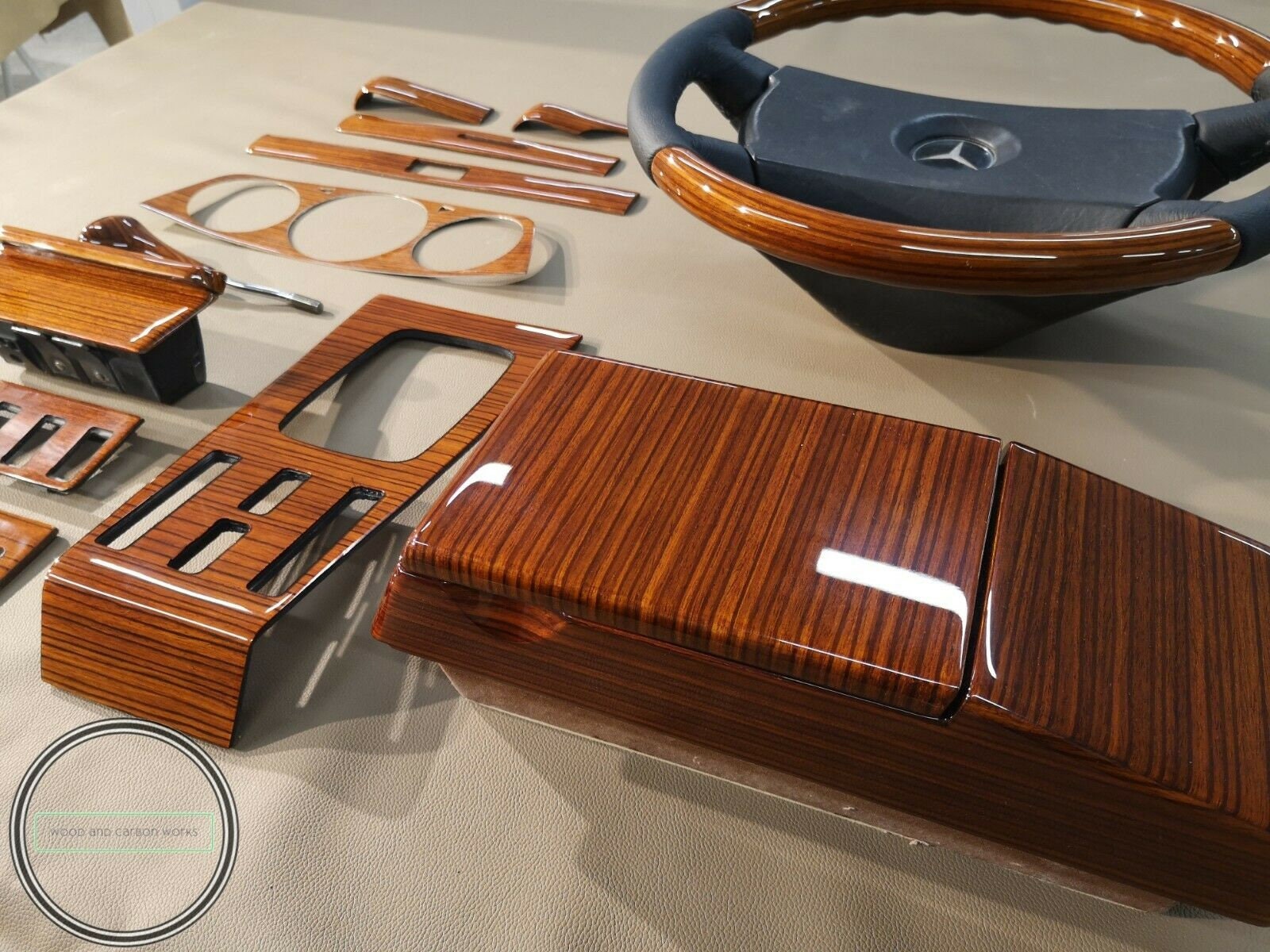 Mercedes Benz Wood Trim Full Set for W123 Dashboard C123 - Etsy