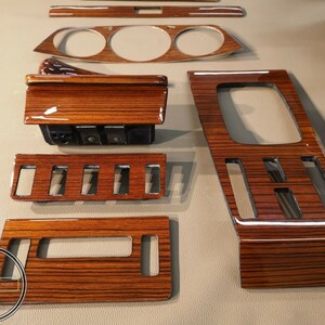Mercedes Benz Wood Trim Full Set for W123 Dashboard C123 Zebrano - Etsy