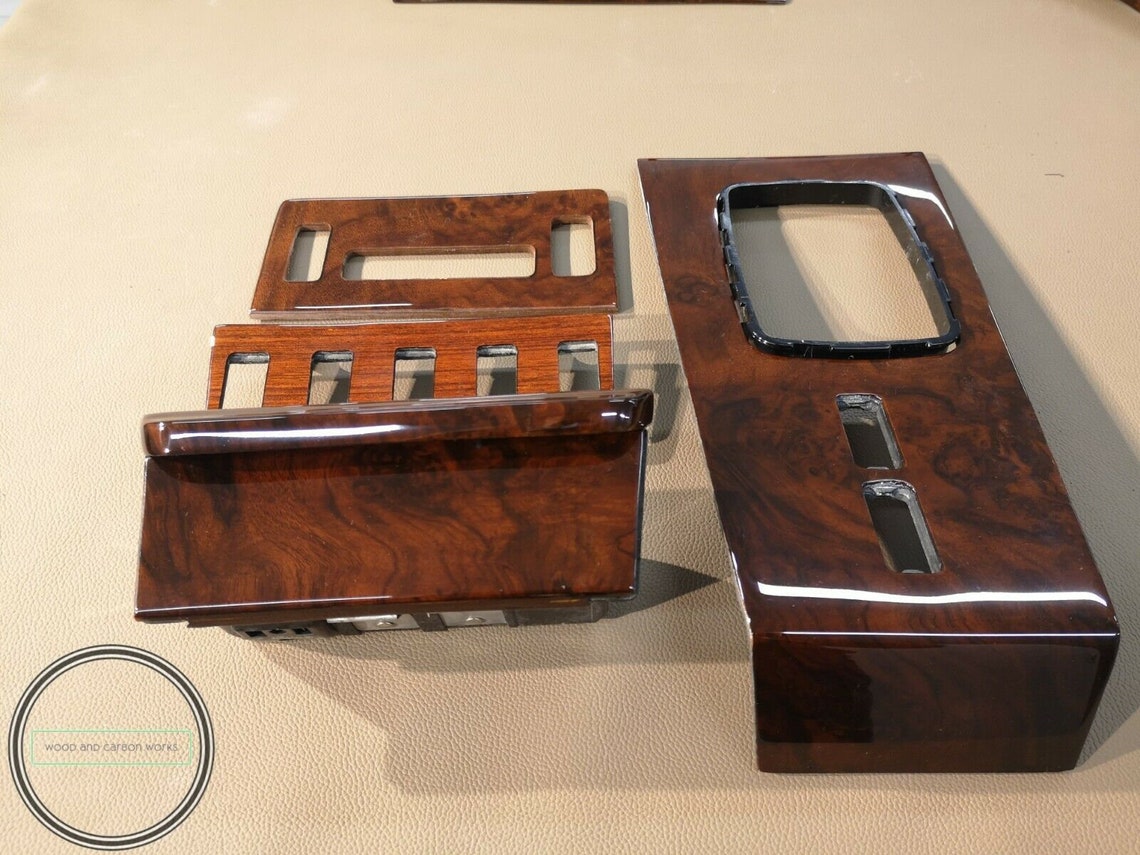 Mercedes Benz Wood Trim for W123 Dashboard C123 Burled Walnut Burlwood ...
