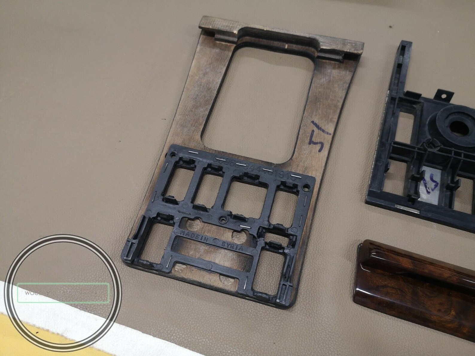 Mercedes W126 Wood Trim Set 300sel 420se 500sel C126 Walnut - Etsy