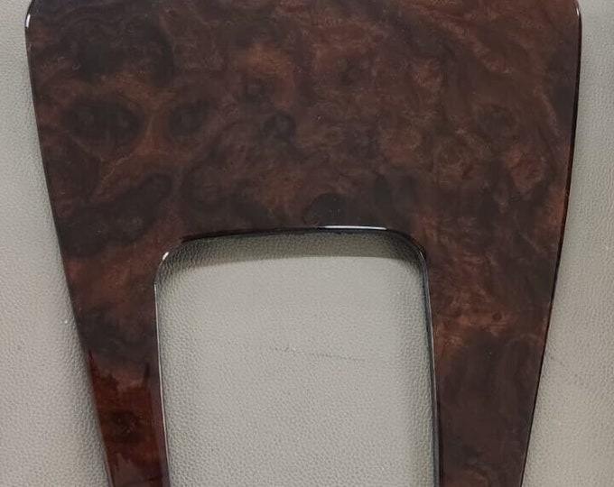 Bmw E32 E34 Wood Center Console Refurbished New for Stick Gear Burled ...