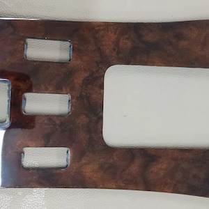 Mercedes W126 Center Shift Trim Console Burled Walnut 1979-1985 First ...