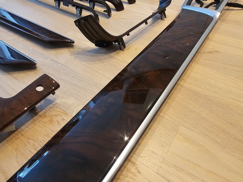 Mercedes W212 Wood Trim Set RHD 2010-2013 Burled Walnut E350 ...