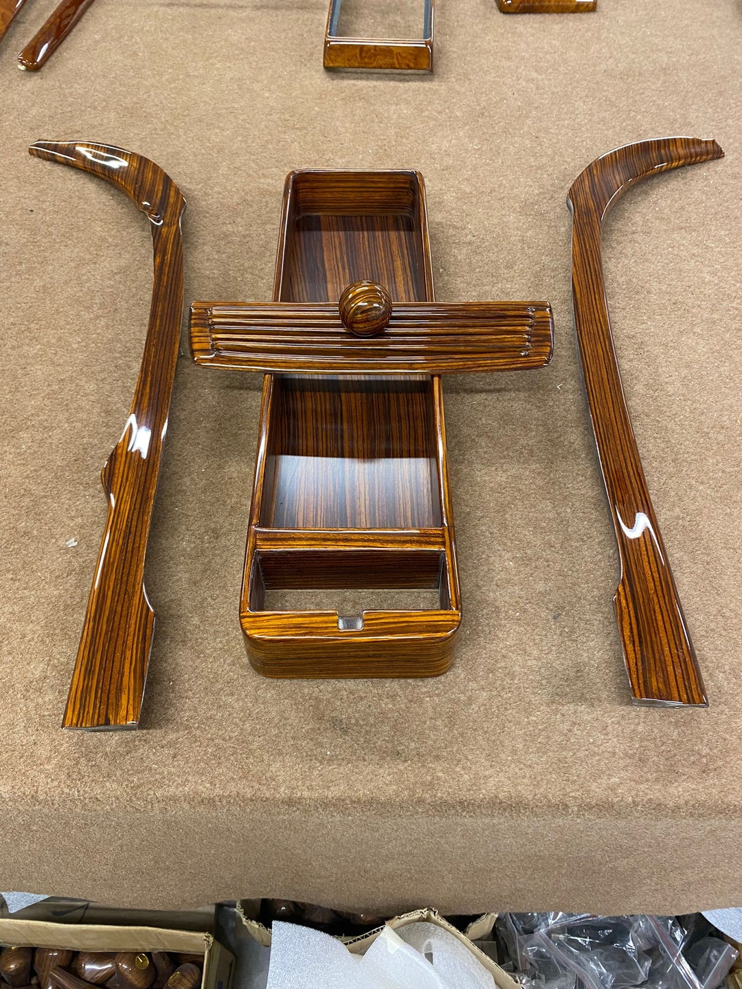 Mercedes Benz W113 Wood Trim Set 250sl 230sl 280sl Pagoda Zebrano - Etsy